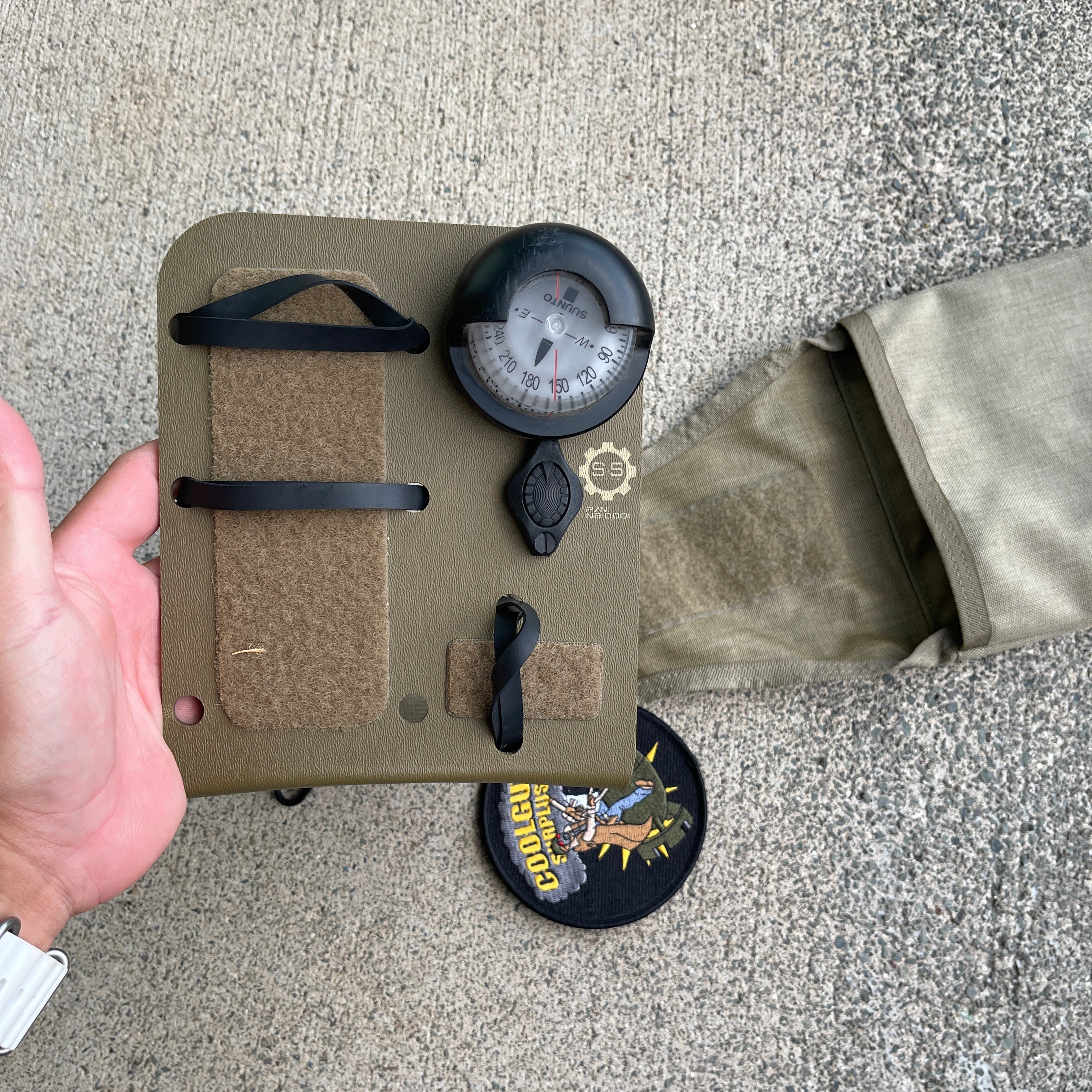 S&S Precision Navboard w/ Suunto Compass – COOLGUYSURPLUS