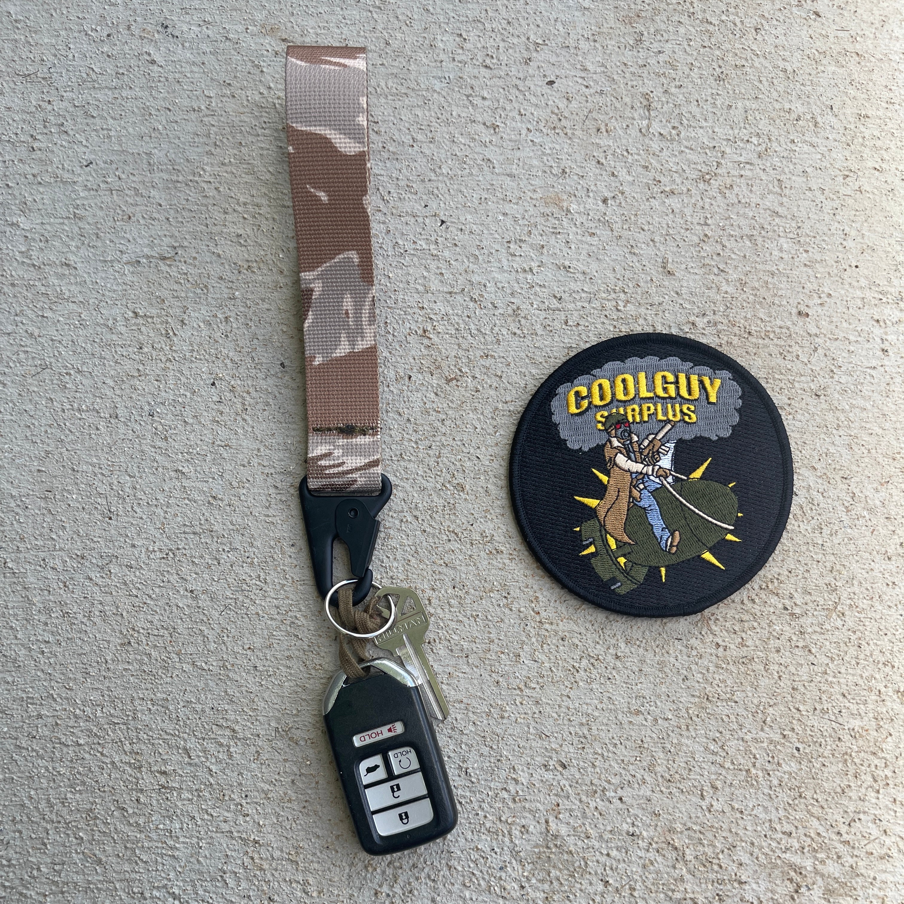 Limited Run Desert Tiger Stripe Key Fob – COOLGUYSURPLUS